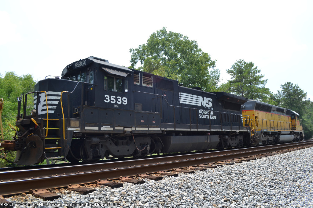 NS 3539 trailing power on NS A55